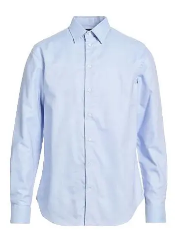 Emporio Armani Shirt Light Size Cotton - Blue