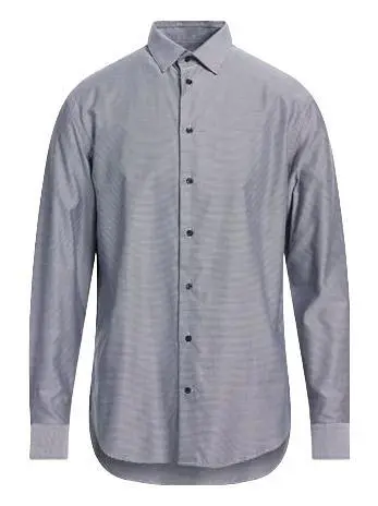Emporio Armani Shirt Midnight Size Cotton - Blue