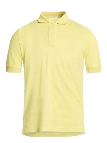 CIRCOLO 1901 Polo Shirt Turquoise Size Cotton, Elastane - Yellow