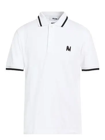 MSGM Polo Shirt Size Cotton - White