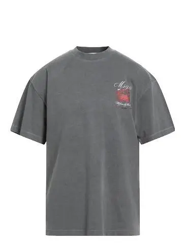 MSGM T-shirt Size Cotton - Grey