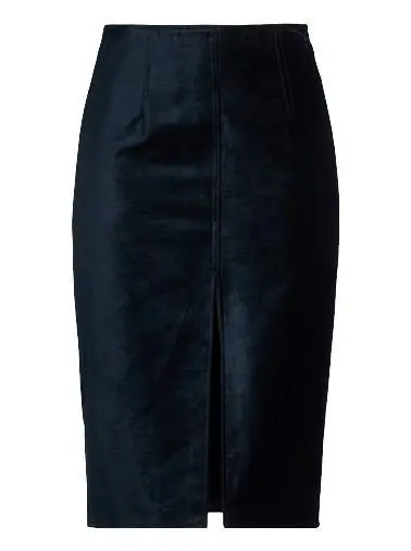 FORTE_FORTE Midi Pencil Skirt - Blue