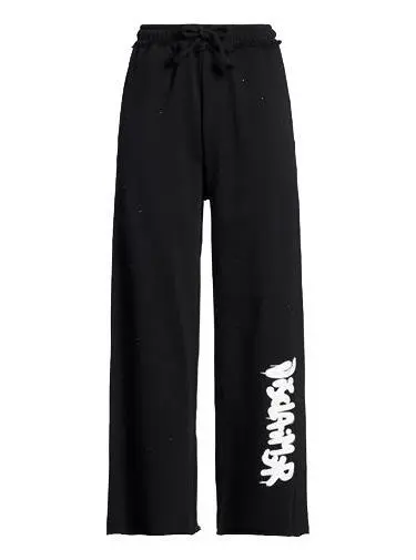 DISCLAIMER Cotton Track Pants - Black