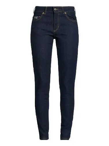 Versace Skinny Jeans With Logo - Blue