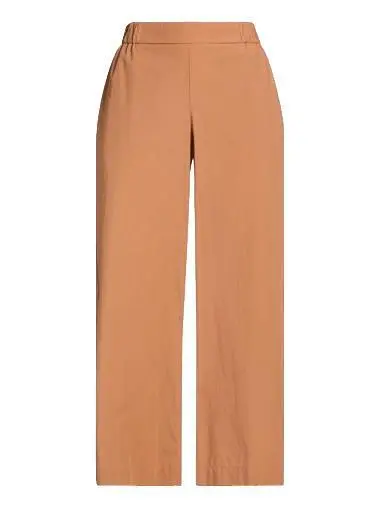 OTTOD'AME Wide-leg Cropped Trousers - Brown