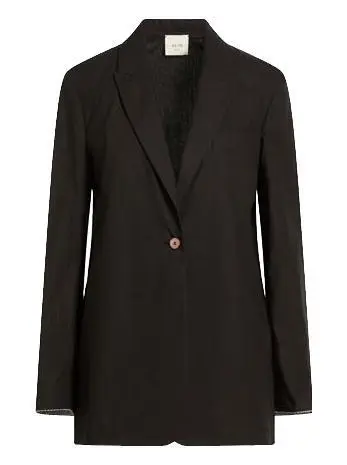 ALYSI Single-breasted Blazer - Black