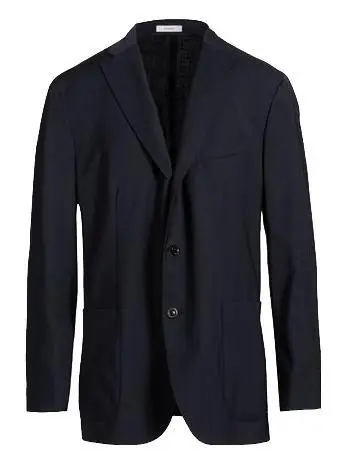 Boglioli Blazer Midnight Size Wool, Polyester, Elastane - Blue