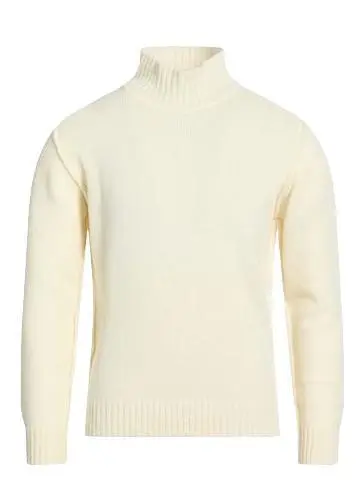 BELLWOOD Turtleneck Mid-weight Knit Sweater - White