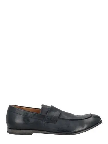Moma Calfskin Loafers - Navy
