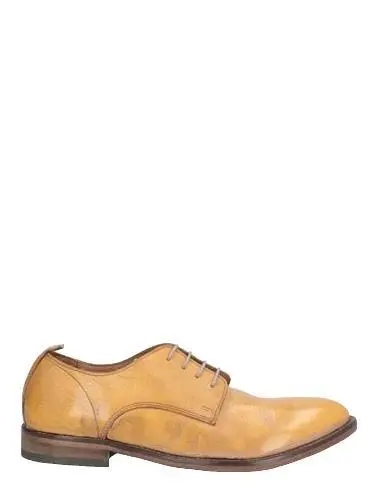 Moma Lace-up Derby Shoes - Yellow