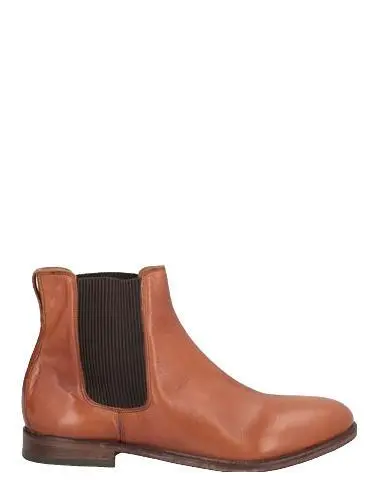 Moma Ankle Boots In Calfskin - Brown