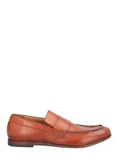 Moma Leather Loafers - Red