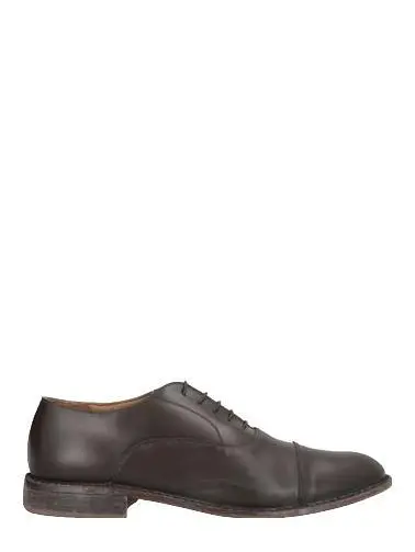 Moma Lace-up Leather Oxford Shoes - Brown