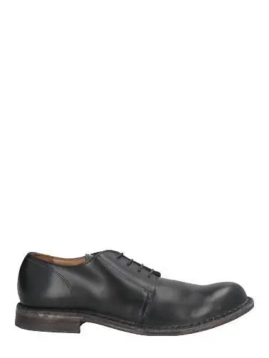 Moma Lace-up Leather Derby Shoes - Black