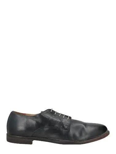 Moma Lace-up Leather Derby Shoes - Navy