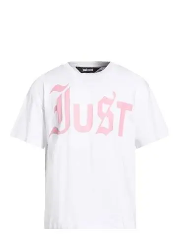 Just Cavalli T-shirt Size Cotton - White