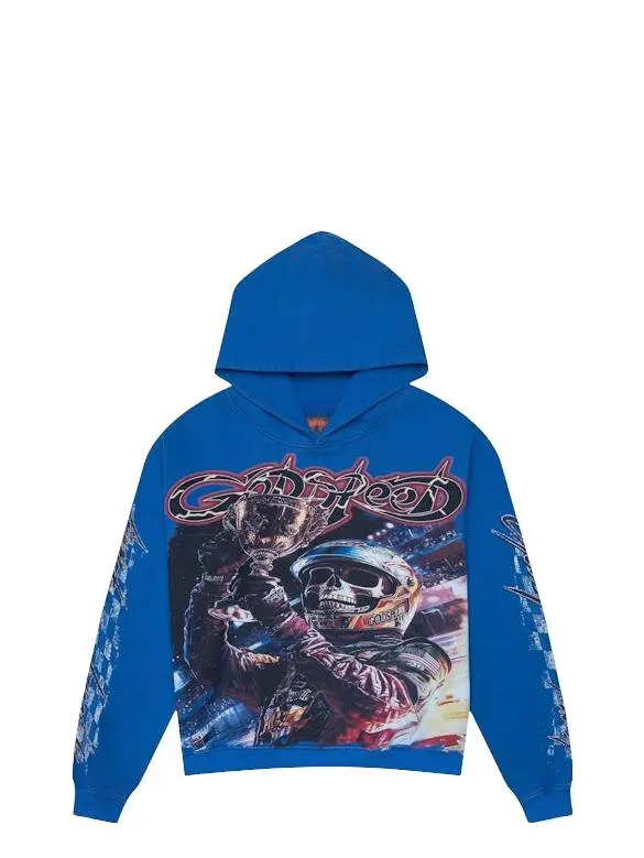 GODSPEED Podium Dreams Hoodie - Blue Wash