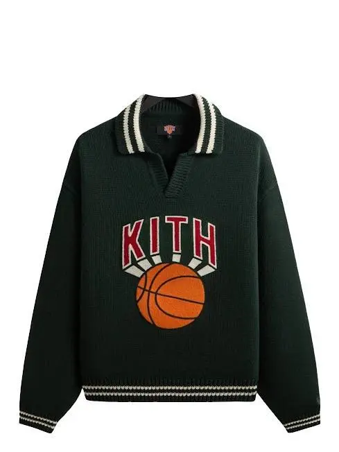 Kith X New York Knicks Nelson Rugby Sweater - Stadium