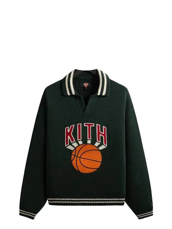 Kith X New York Knicks Nelson Rugby Sweater - Stadium