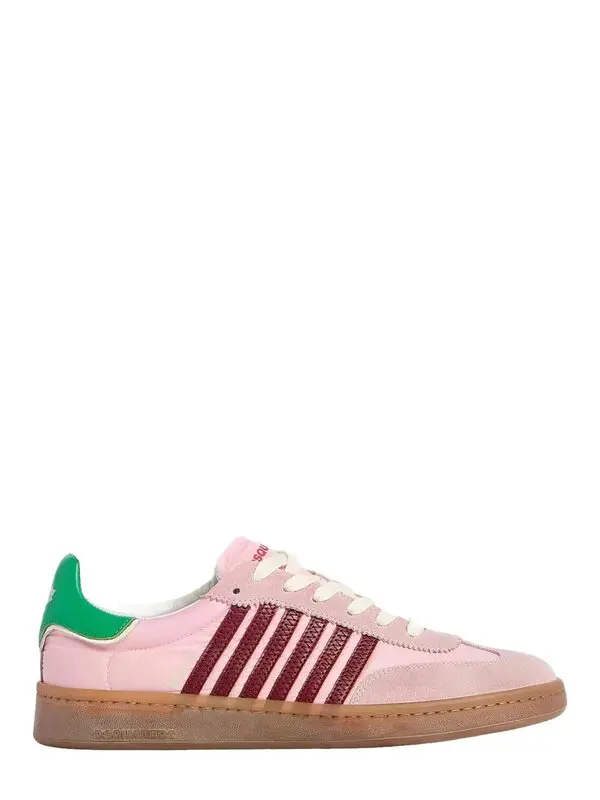Dsquared2 Striped Boxer Sneakers - Pink