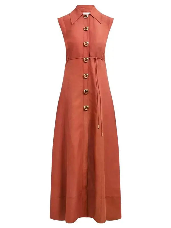 Aje Sacha Dress - Orange