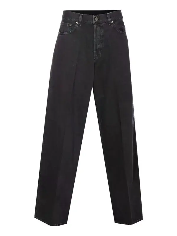 HAIKURE Bethany Bull Wide-leg Jeans - Black