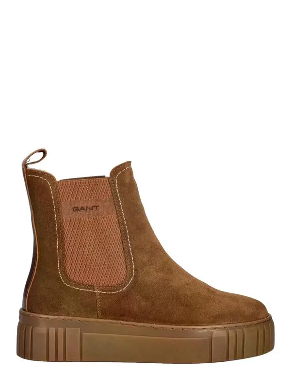 Gant Snowmont Platform Chelsea Boots - Brown