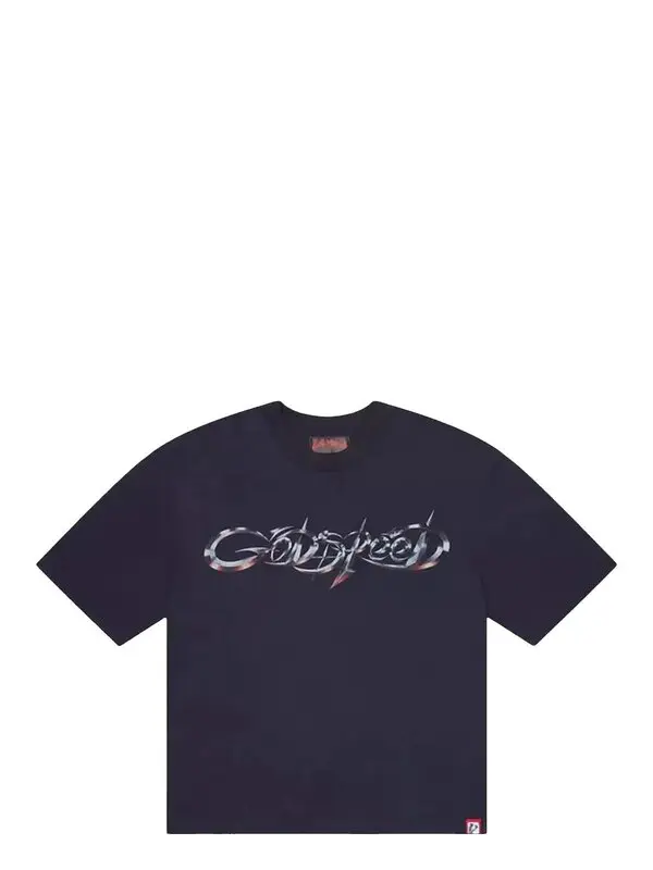 GODSPEED New Age Logo-detail T-shirt - Blue