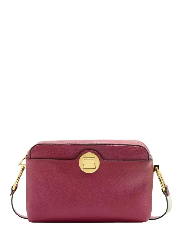 COCCINELLE Liya Metal Shoulder Bag - Red