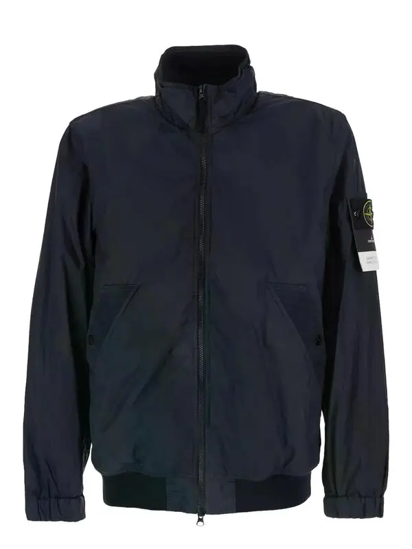 Stone Island Zip Fastening Jacket - Black
