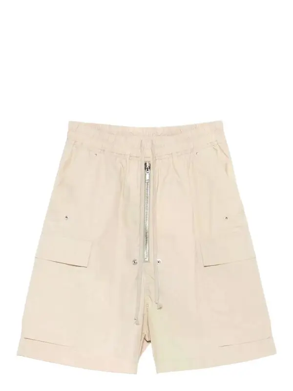 Rick Owens Cargo Zip Shorts - Neutrals