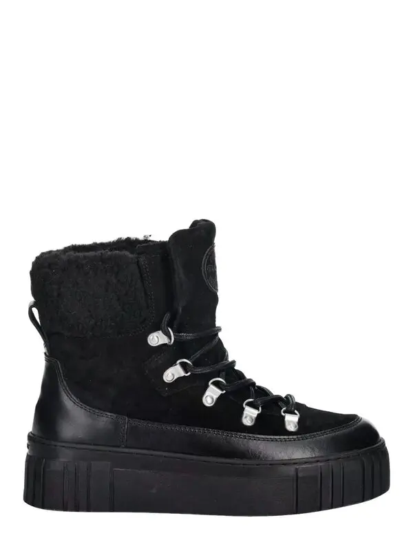 Gant Snowmont Lace-up Platform Boots - Black