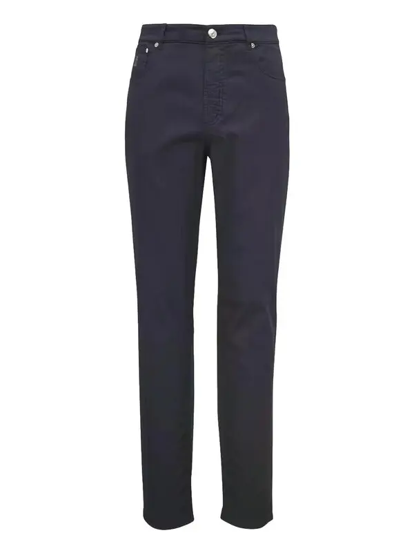 Brunello Cucinelli Five-pocket Trousers - Blue