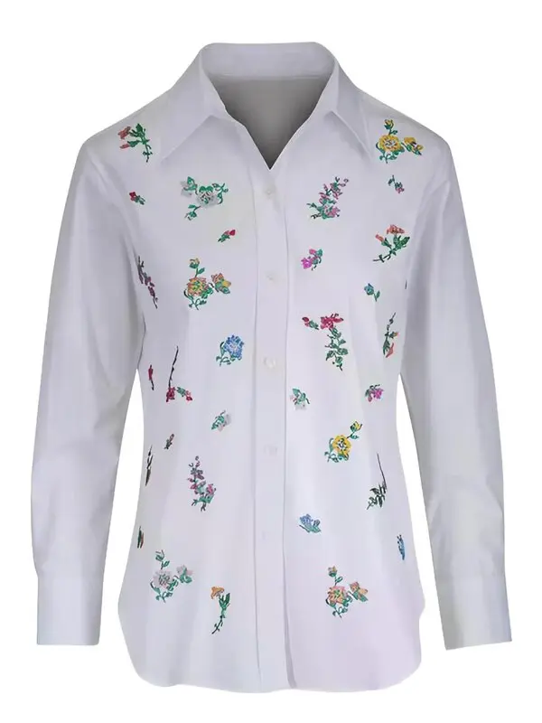 Libertine Joy & Mirth Floral Shirt - White