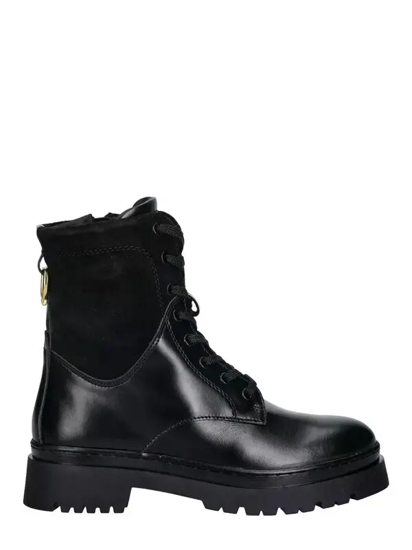 Gant Lace-up Combat Boots - Black