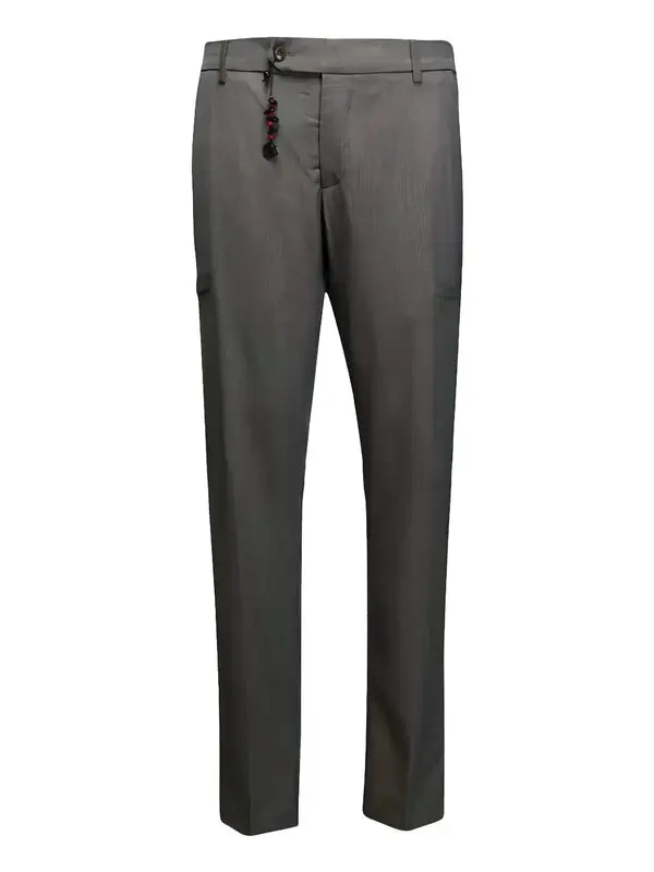 Marco Pescarolo Button-fastening Trousers - Grey