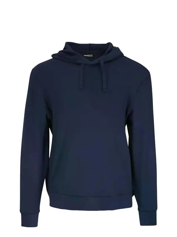 Faherty Brand Long-sleeve Hoodie - Blue