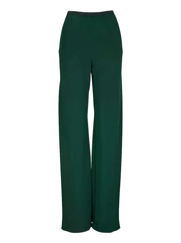 PETER COHEN Elasticated-waistband Trousers - Green