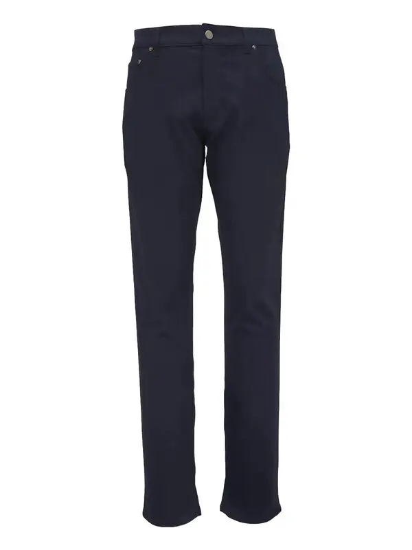 PT TORINO Buttoned Trousers - Blue