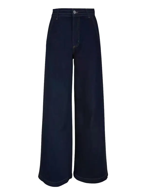 TWP Mott St. Wide-leg Jeans - Blue