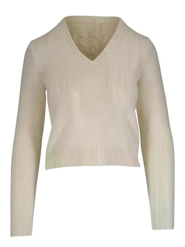 NILI LOTAN Everstyn V-neck Sweater - Neutrals