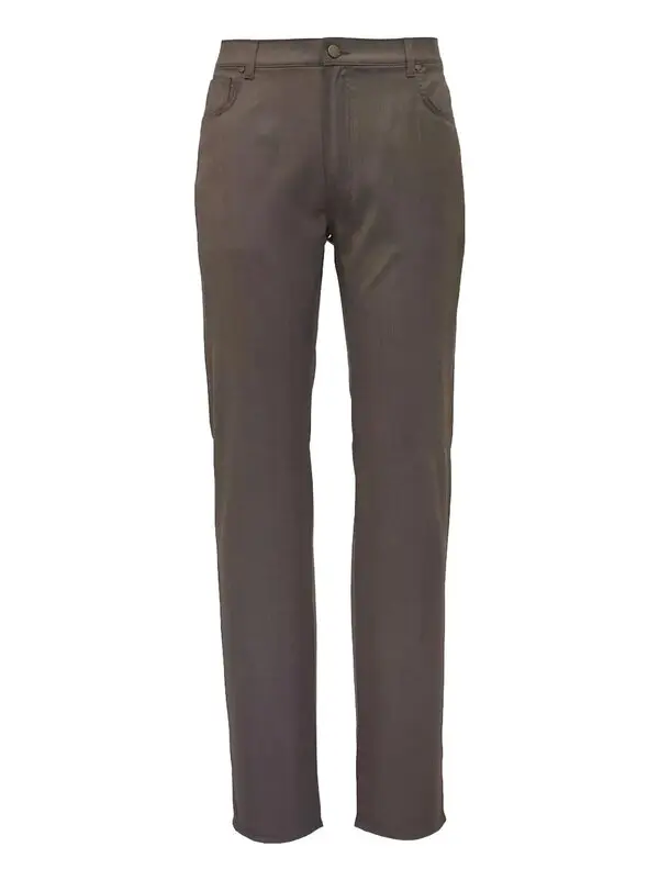 MAURIZIO BALDASSARI Belt-loop Trousers - Brown