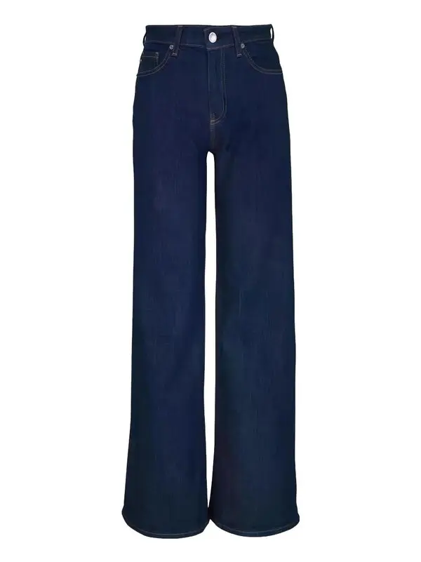 Ag Saige Wide-leg Jeans - Blue