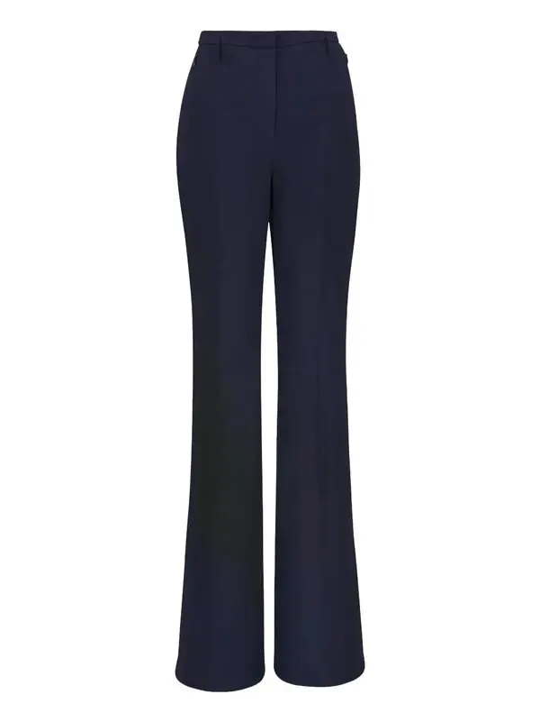 Akris Farrah Flared Trousers - Blue