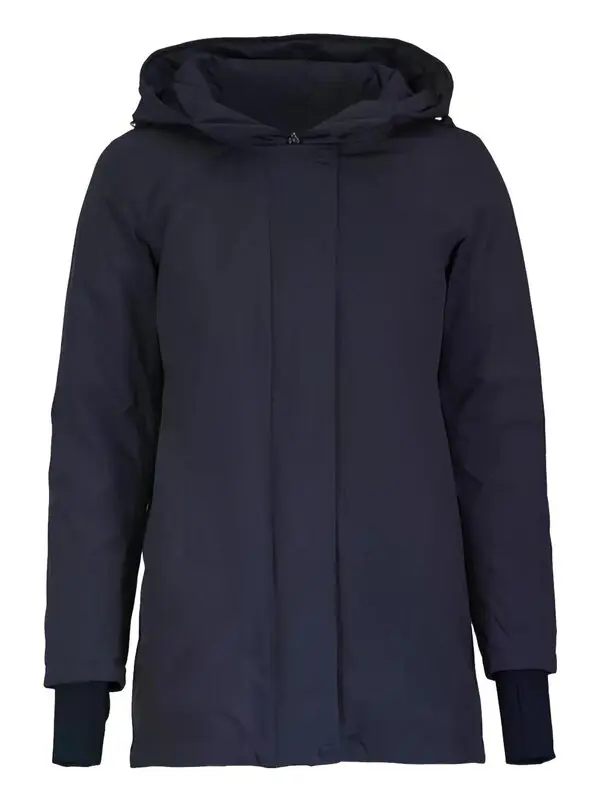 Herno Hooded Coat - Blue