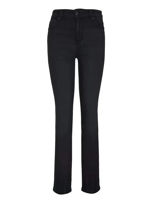 Ag Mari Straight Leg Jeans - Black