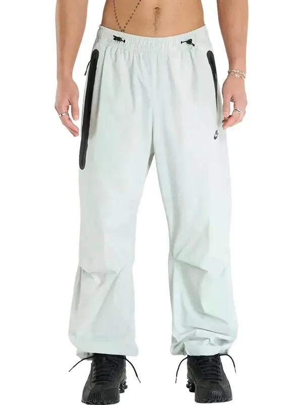 Nike Logo Elasticated-waistband Track Pants - Grey