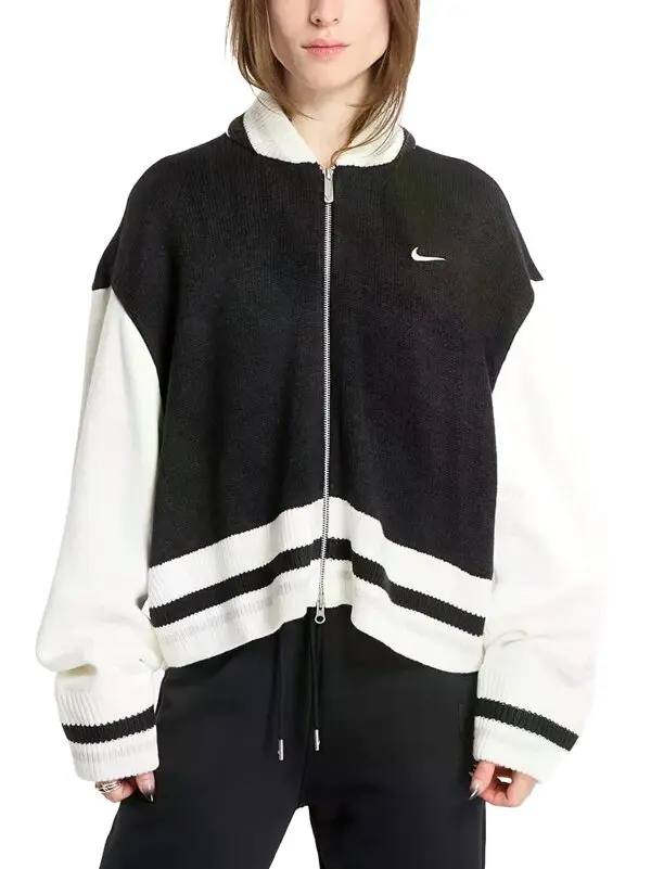Nike 95 Zip-up Cardigan - Black