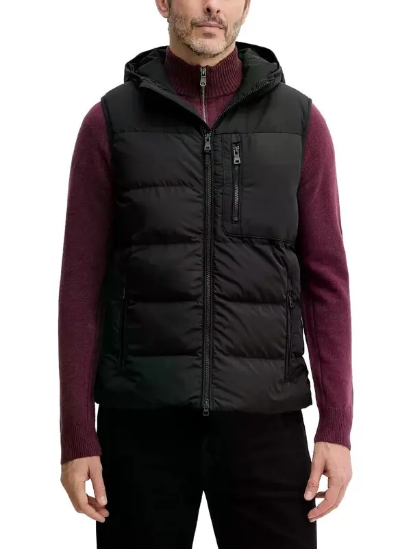 Geox Hooded Gilet - Black
