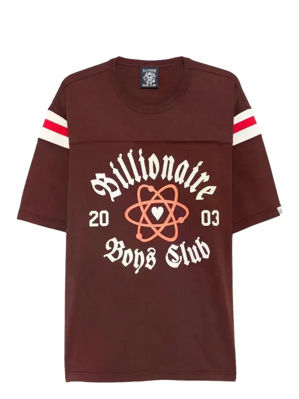 BILLIONAIRE BOYS CLUB Atom Sport Logo-print T-shirt - Brown